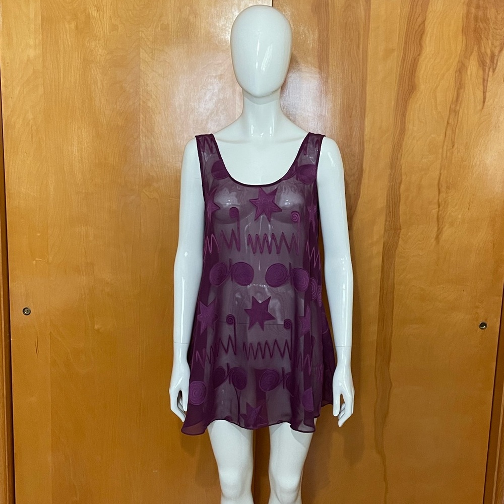 Vintage Victoria’s Secret See Through Purple Pajama P… - Gem